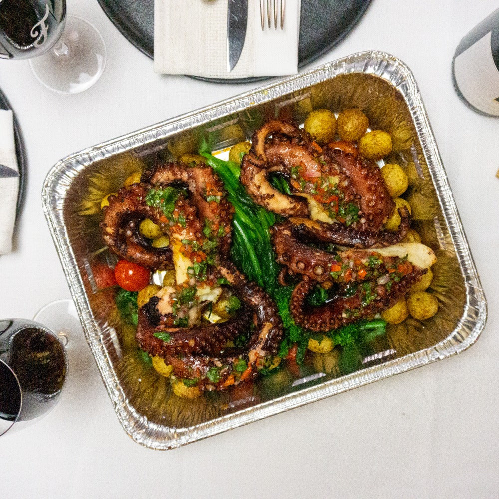 Pieuvre Lagareiro | Plat Familial – Ferreira Cafe
